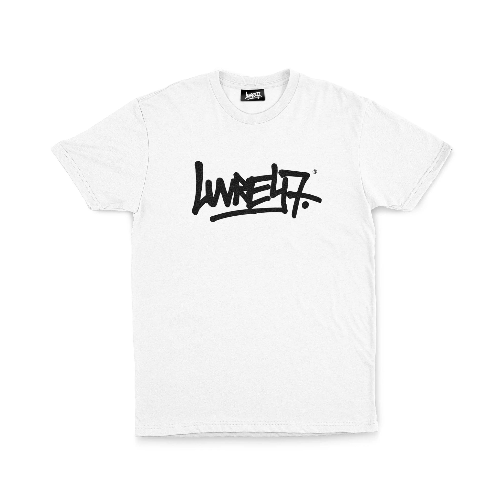 LUVRE47 | T-SHIRT | "LUVRE47 TAGG" | WEIß – Luvre47